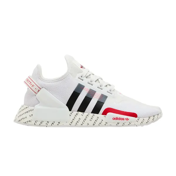Adidas Nmd_r1 V2 Japanese Print - White