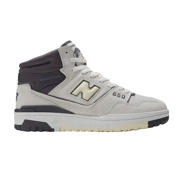 NEW BALANCE 650r High-top Sneakers - Cream
