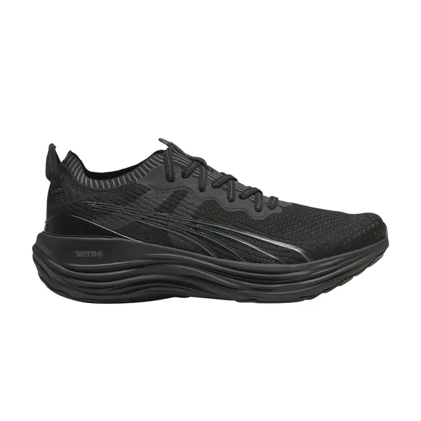 PUMA Foreverrun Nitro Knit Sneakers - Black