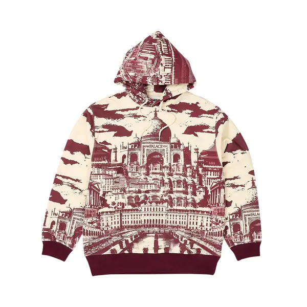 PALACE Mega Hood - White
