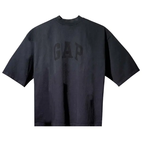 Yeezy Engineered Balenciaga Dove 3/4 Sleeve Tee 'washed - Black