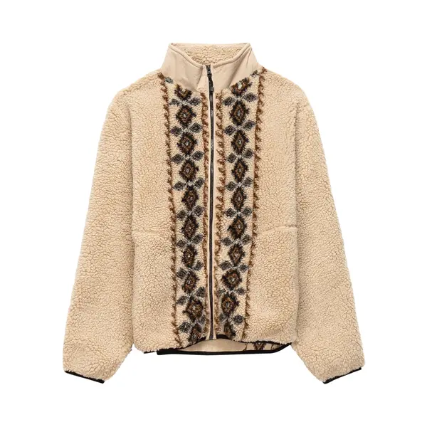 StÜssy Lima Jacquard Sherpa Jacket