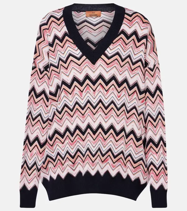 Missoni Zig Zag Oversized Sweater - Multicoloured