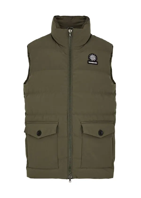 SANDBANKS Explorer Quilted Shell Gilet