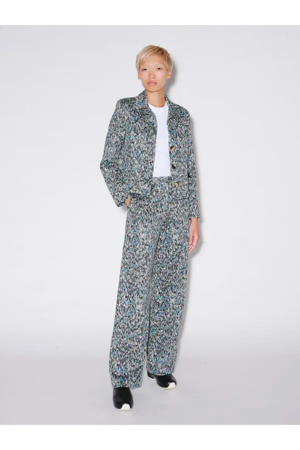Rosetta Getty Straight Trousers - Stripe