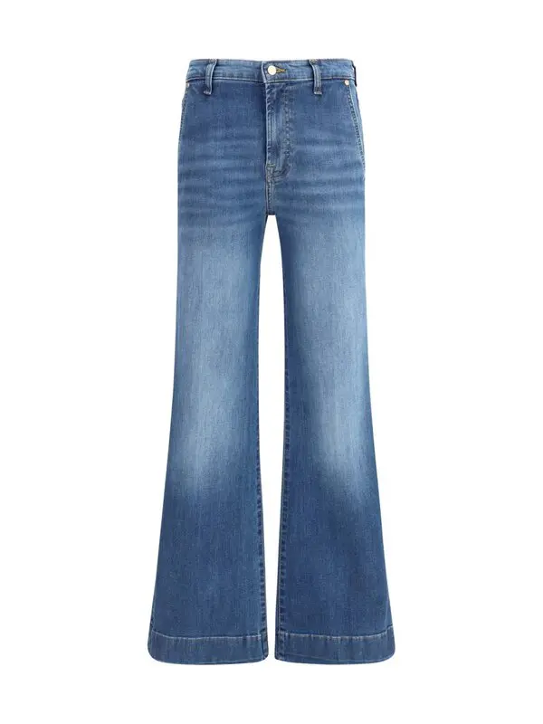 7 For All Mankind Modern Jojo Flare Jeans - Blue
