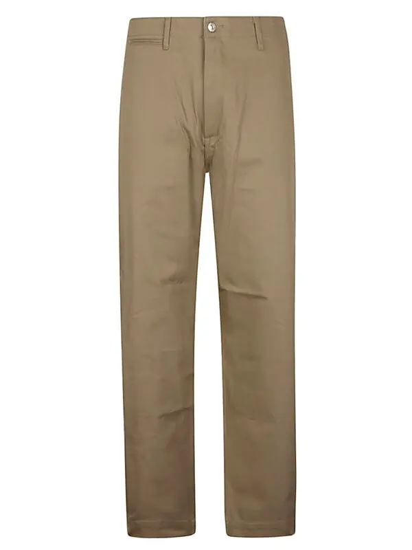 Edwin Cotton Wide-leg Trousers