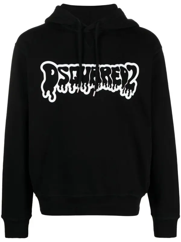 Dsquared2 Logo-print Cotton Hoodie