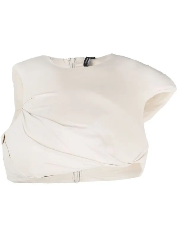 ENTIRE STUDIOS Padded Asymmetric Top