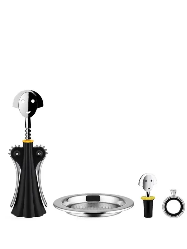 ALESSI Gam01 Stainless Steel Wine Set