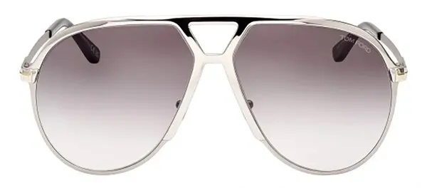 Tom Ford Xavier M Ft1060 16b Aviator Sunglasses - Grey  display picture 1