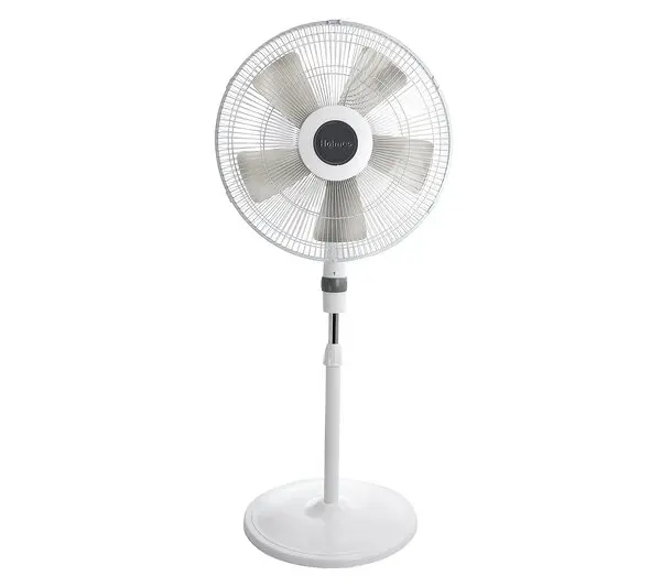 HOLMES Oscillating 16 Inch Blade Stand Fan With Metal Grill