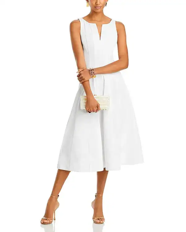 bella dahl a line dress Bella Dahl Flowy Cami Maxi Dress in White main image 0