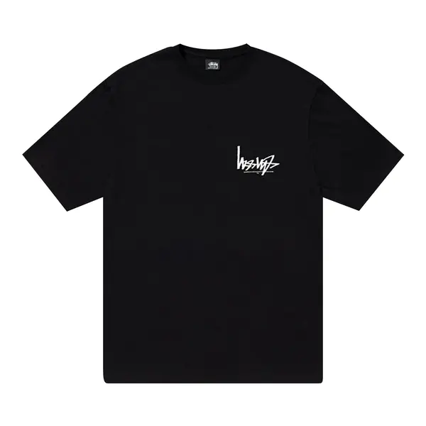 StÜssy Flipped Tee - Black