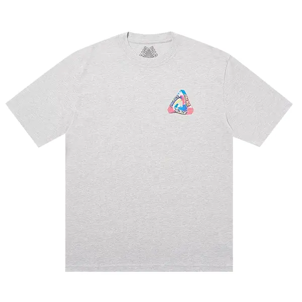 PALACE I Don't Skate On A Sunday T-shirt Marl - Grey