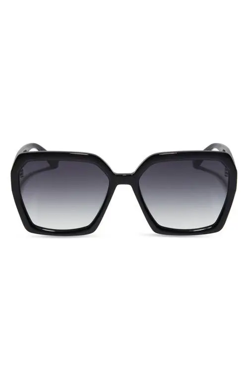 DIFF Sloane 54mm Square Sunglasses - Grey Gradient