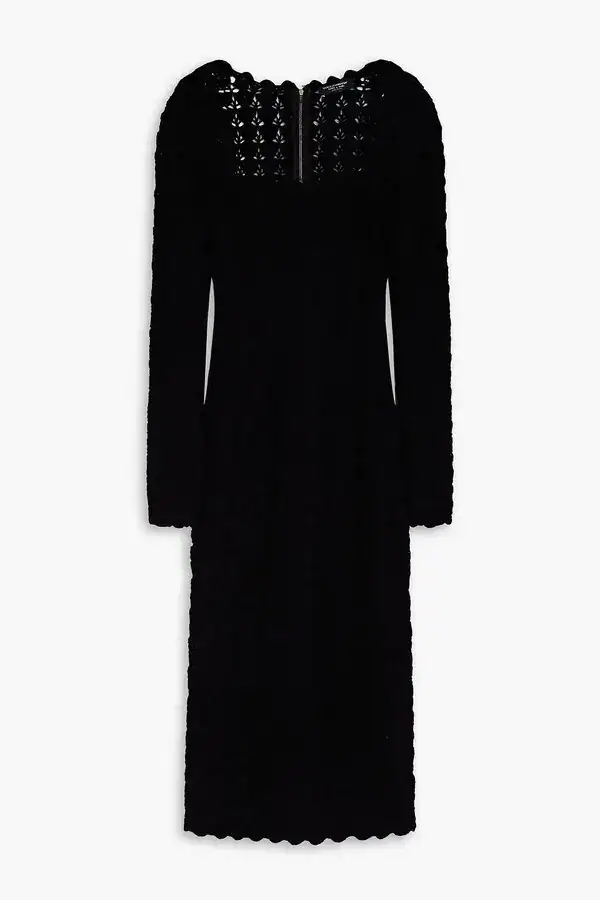 black skinny dress pants guys Dolce & Gabbana Black Tulle & Lace Corset Pencil Dress XS