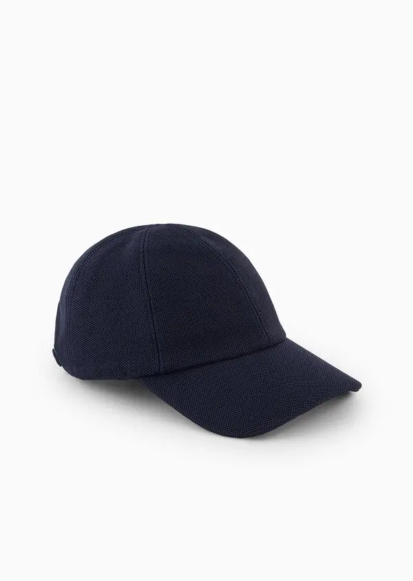 Emporio Armani Officia Store Technica-fabric Baseba Cap - Blue ...