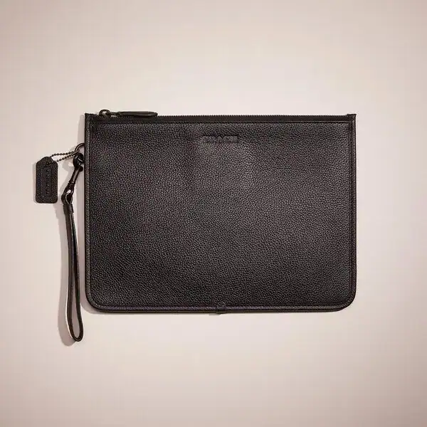 Coach Restored Charter Pouch - Black | Editorialist