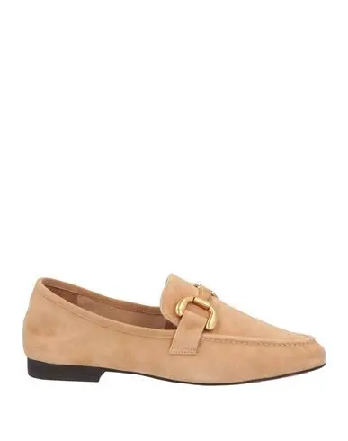 BIBI LOU Leather Loafers - Beige