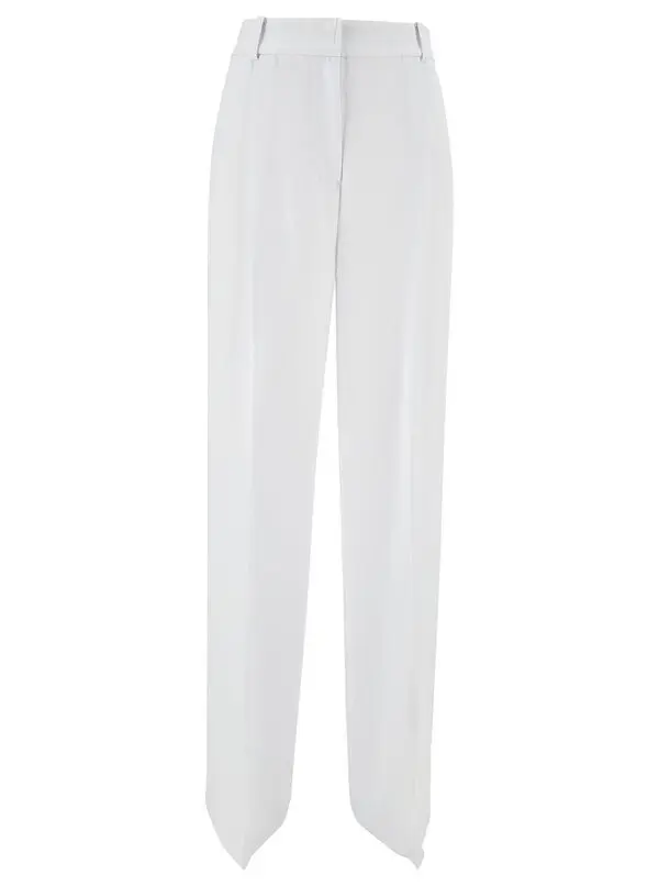 Michael Kors Wide-leg Tailored Pants - White