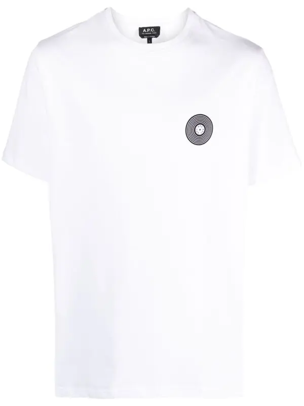 A.p.c. Graphic-print Cotton T-shirt