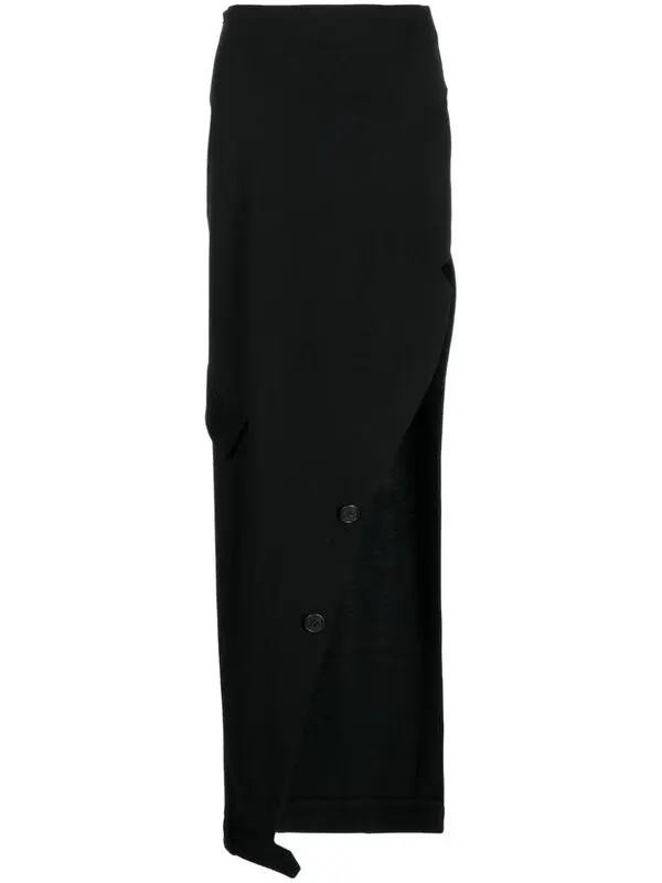 Monse High-waisted Cotton Skirt