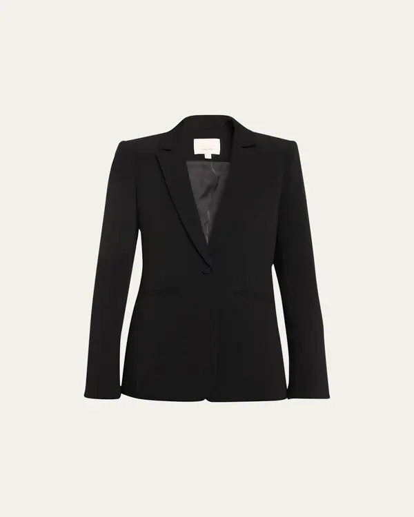 Cinq À Sept Karlie Tailored Blazer - Black