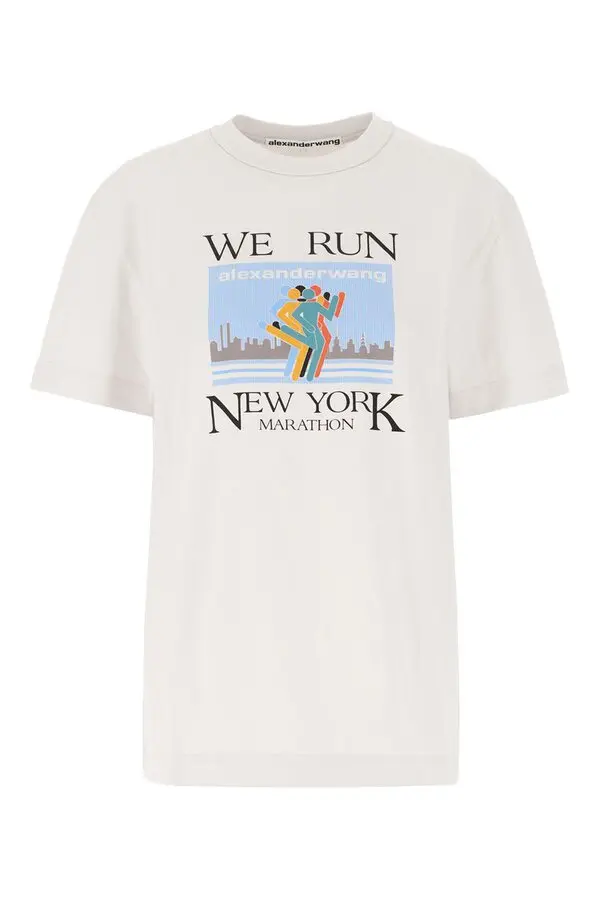 Alexander Wang Printed Cotton T-shirt