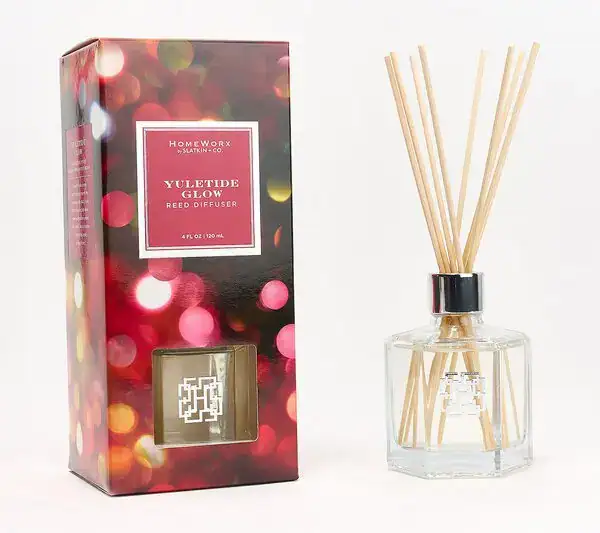 HOMEWORX BY SLATKIN & CO. S/2 Yuletide Glowreed Diffusers - One-color ...