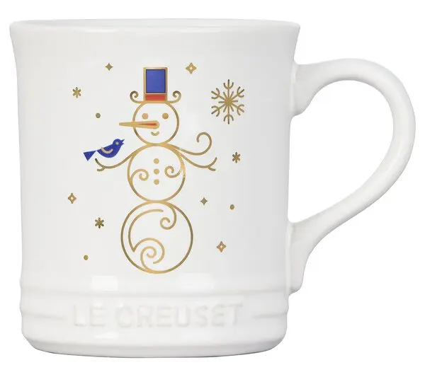 LE CREUSET Noel Collection 14-oz Snowman Mug