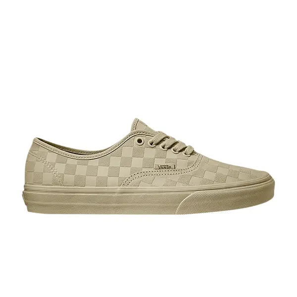 VANS Authentic 'mono Checkerboard - Tan