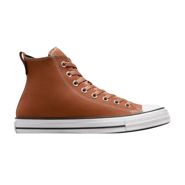 CONVERSE Chuck Taylor All Star Leather High Top Sneakers - Brown