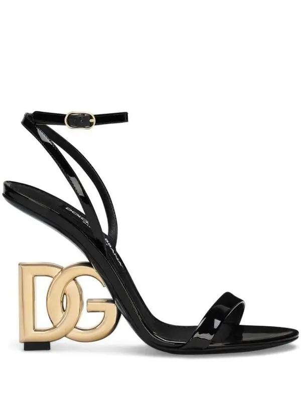 Buy Dolce & Gabbana Dg Cross 105 Sandal - Black At 33% Off | Editorialist
