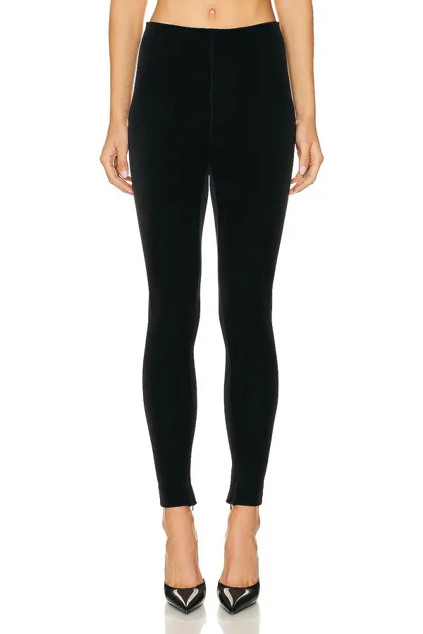 Wardrobe.NYC Velvet Legging
