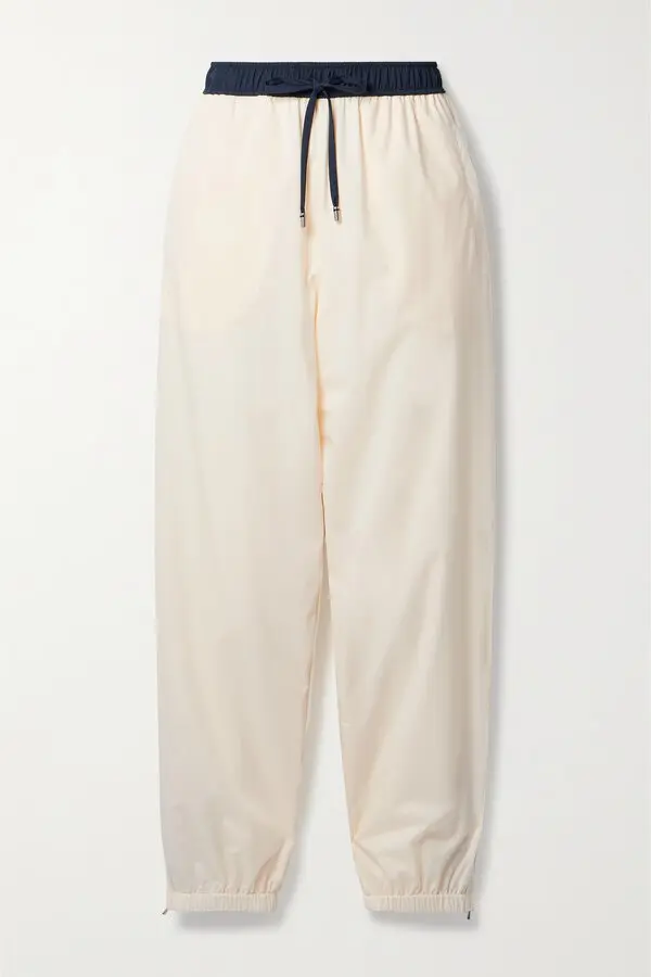 Loro Piana Keelan Two-tone Padded Twill Track Pants