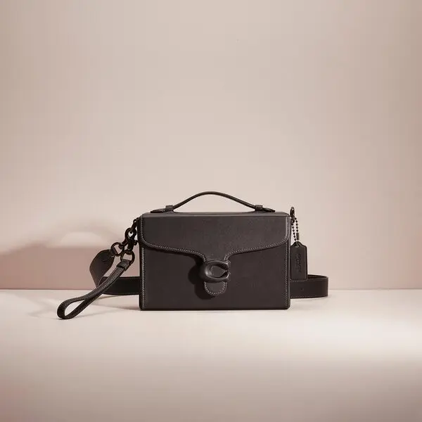Coach Tabby Box Bag - Pewter/black