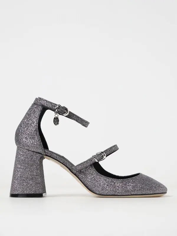 MSGM Pumps In Glitter Fabric