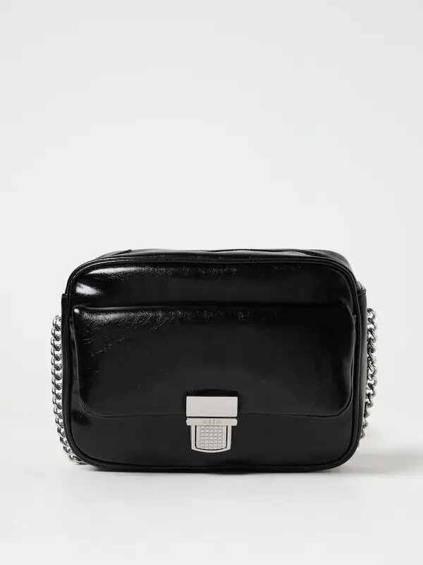 MSGM Synthetic Leather Shoulder Bag