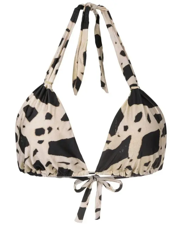 LENNY NIEMEYER Elos Knot-detailing Bikini Top