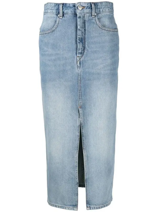 Isabel Marant Julicia Midi Skirt - Blue