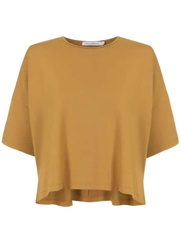 LENNY NIEMEYER Drop-shoulder Cropped T-shirt