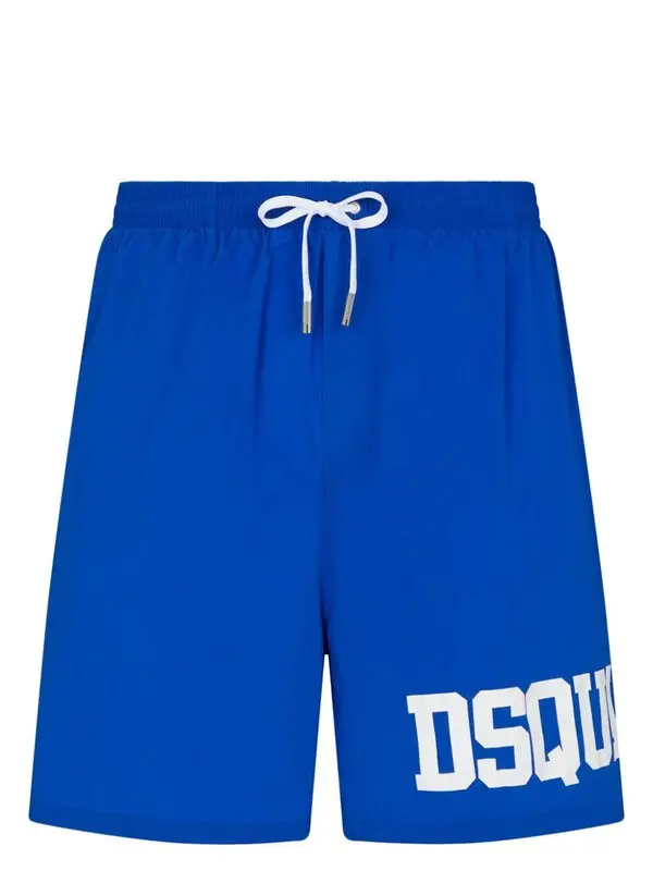 Dsquared2 Logo-print Swim Shorts - Blue