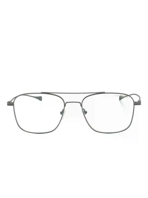 Dita Dlx112 Pilot-frame Glasses - Grey