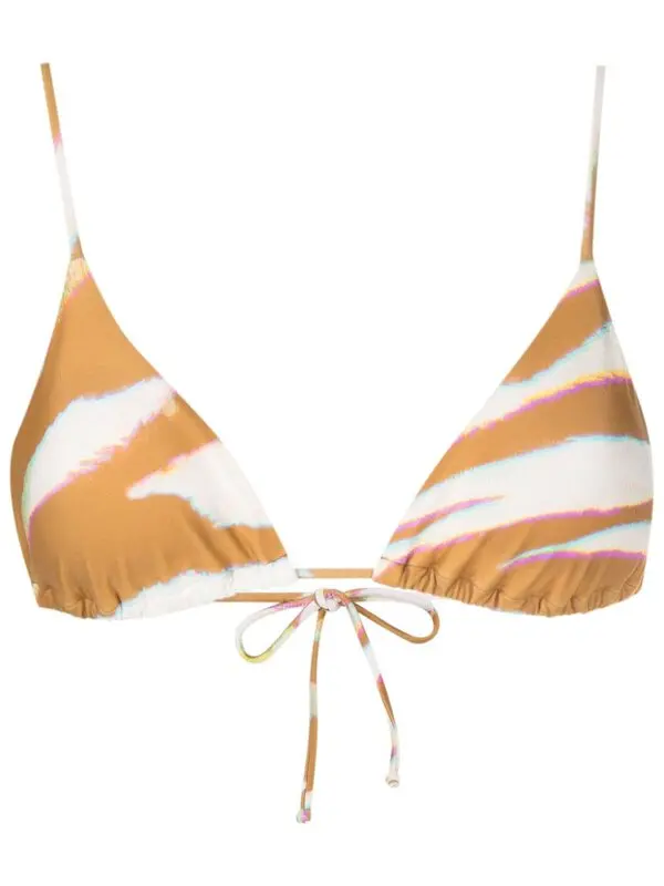 LENNY NIEMEYER Oryx Triangle Bikini Top - Neutrals