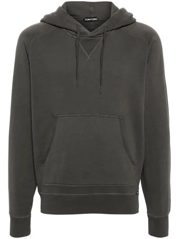 TOM FORD Cotton Drawstring Hoodie