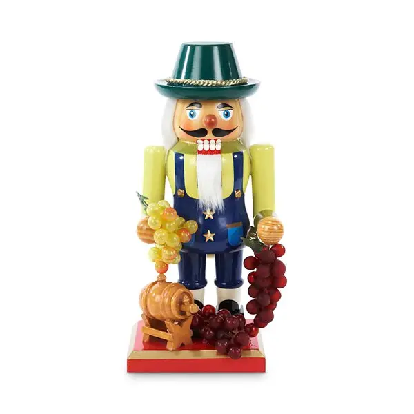 KURT.S.ADLER 18.25 Wine Maker Nutcracker