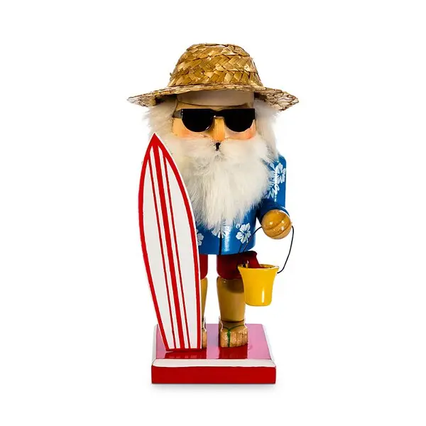 KURT.S.ADLER 8 Surfer Santa Nutcracker