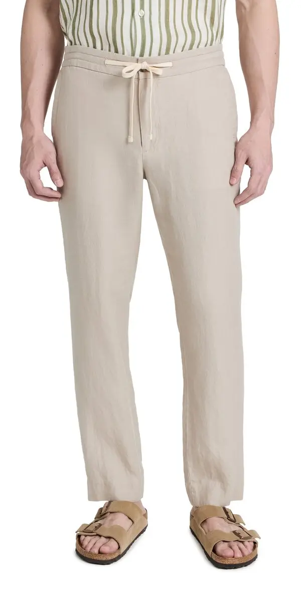 Vince Hemp Weave Pants - Pumice Rock