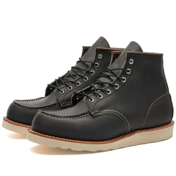 Red Wing 8890 Heritage Work 6" Moc Toe Boot - Charcoal Rough/tough ...